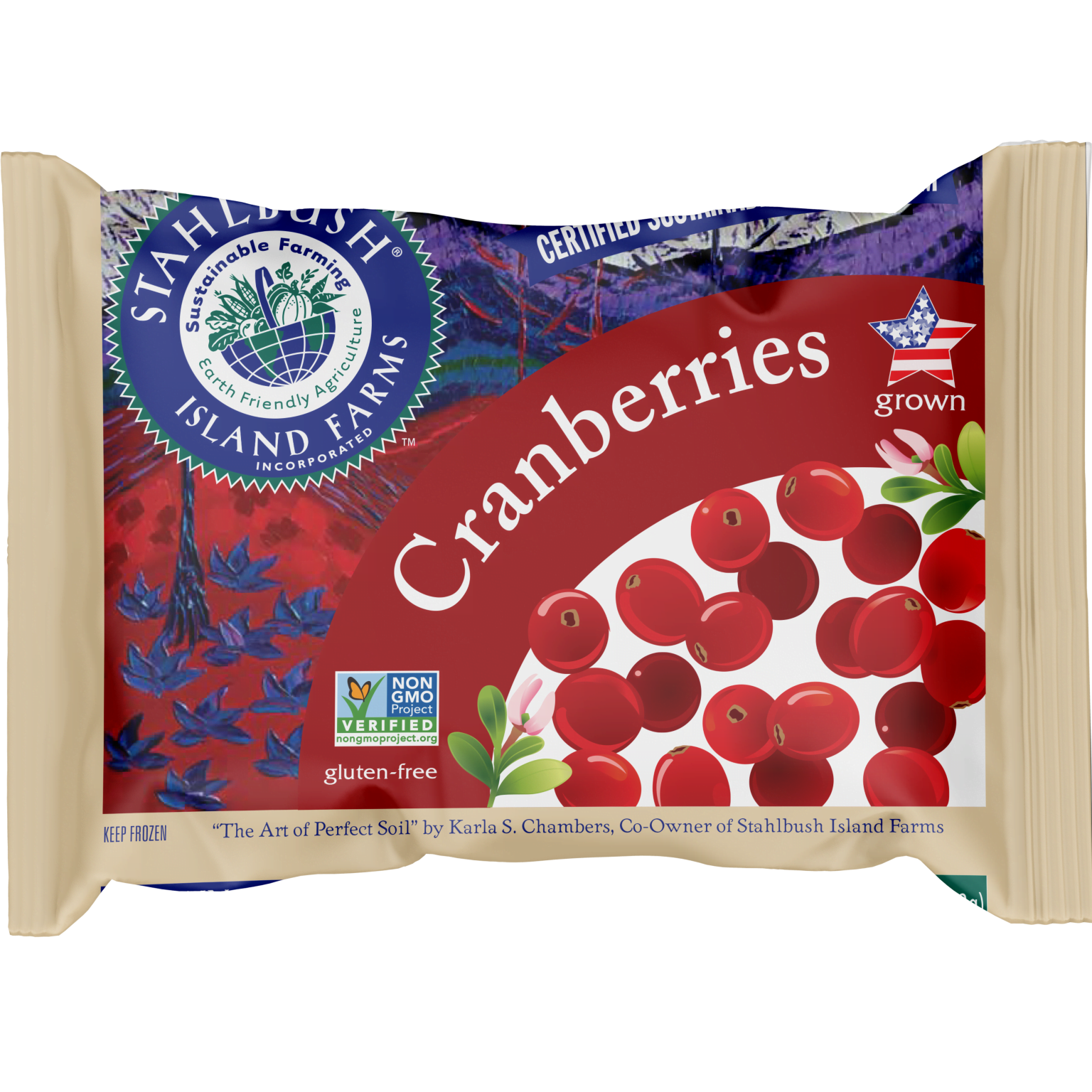 Cranberry Raspberry Jam - Stahlbush Island Farms