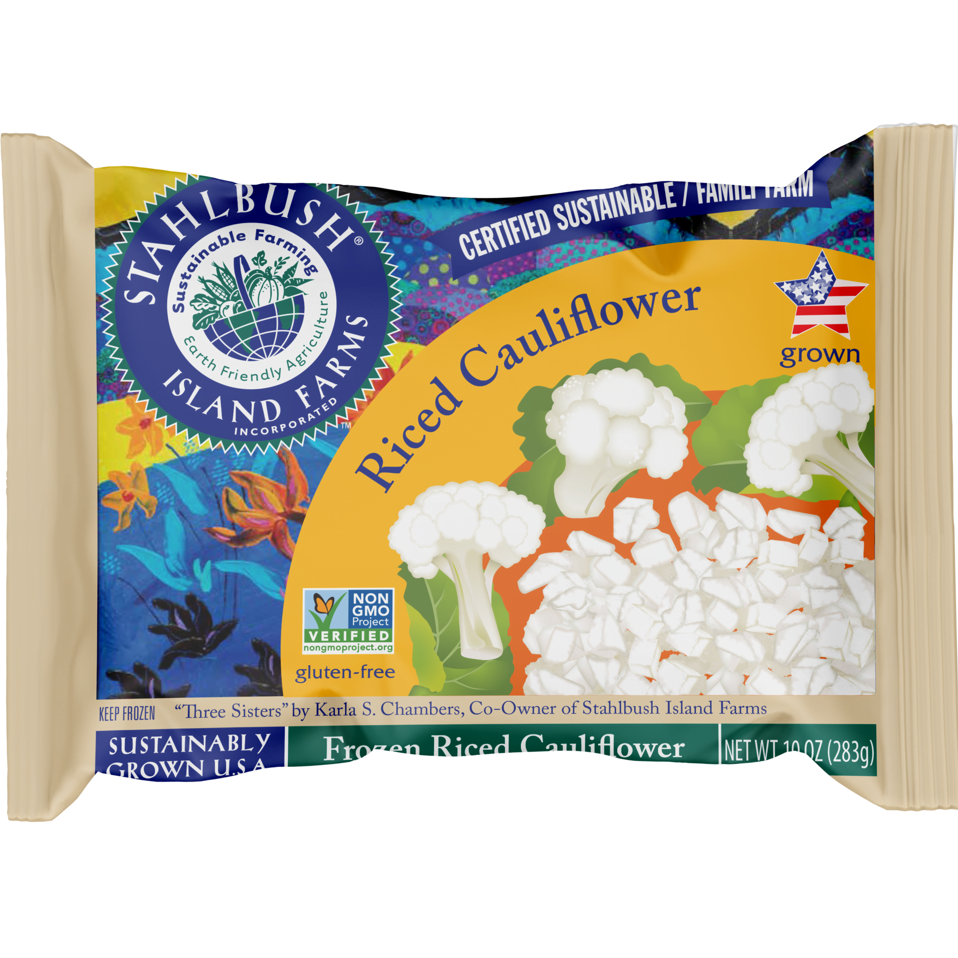 Cauliflower Gruyere Rice Casserole - Stahlbush Island Farms