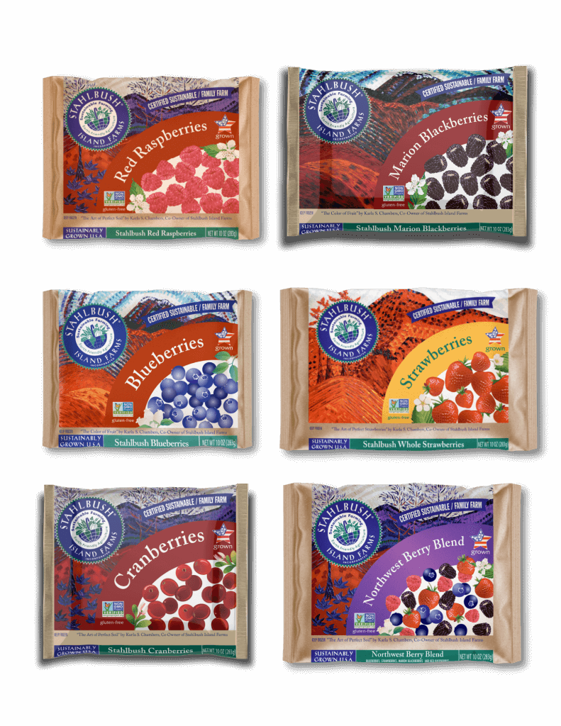 Summer Pie Pack - 16 Bag Variety Pack - Stahlbush Island Farms