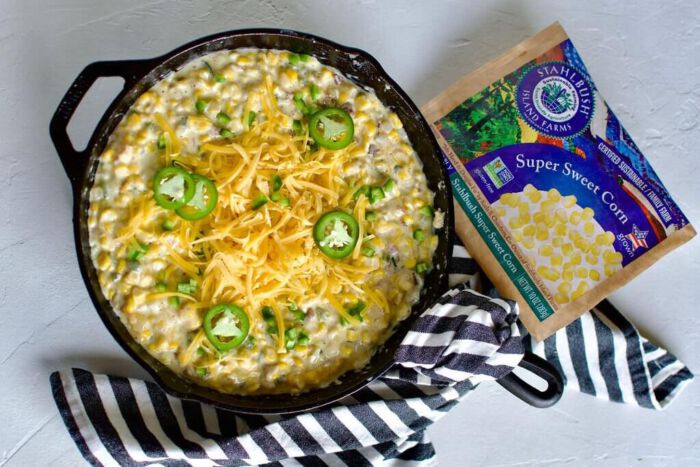 Jalapeño Cheddar Cream Corn - Stahlbush Island Farms